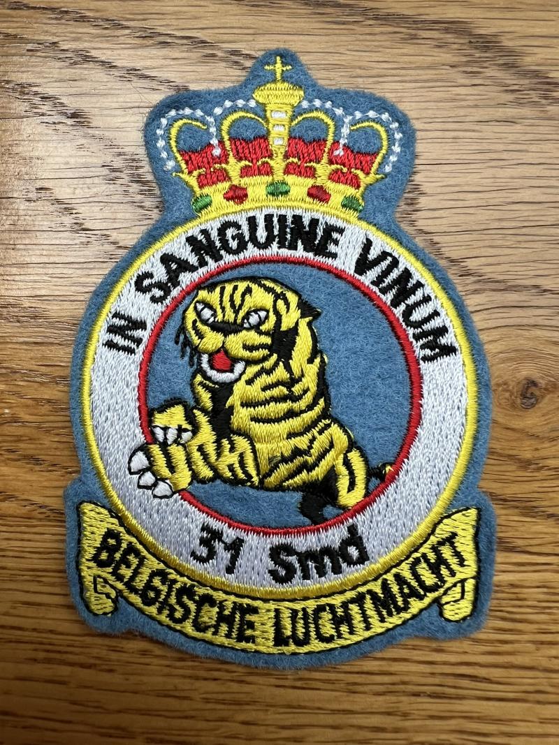 APG Militaria Belgium Air Force 31st Squadron